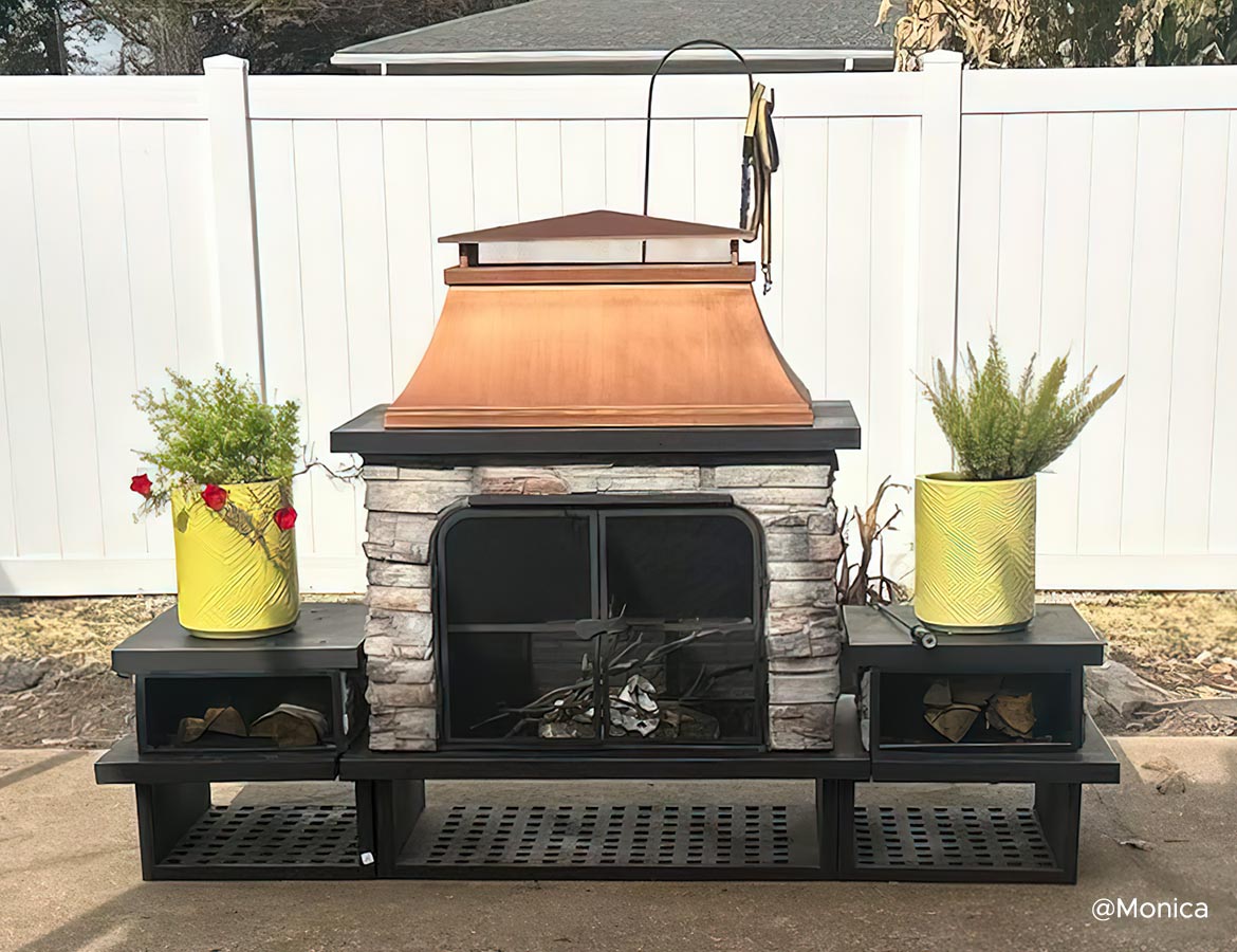 Do Outdoor Fireplaces Need Covers? Protect Your Investment - SUNJOY