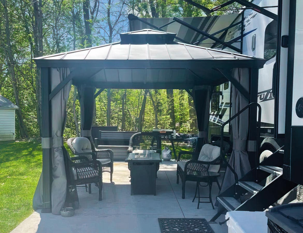 How to Hang Gazebo Curtains | Easy Outdoor Curtain Installation Guide