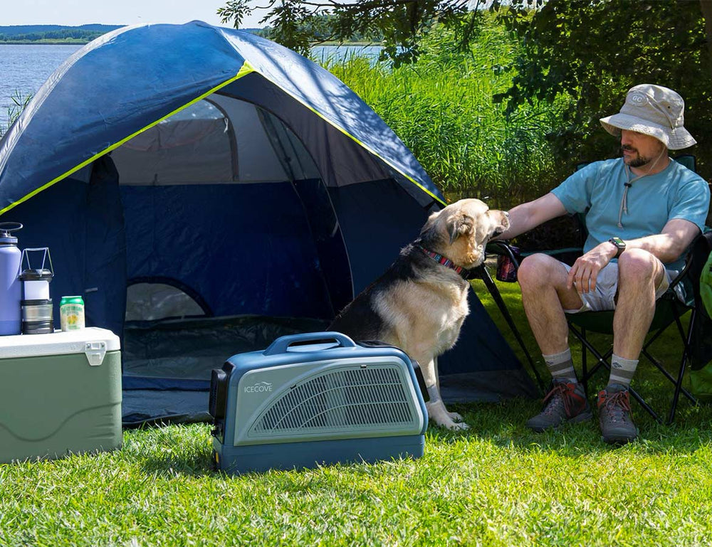 How to Cool a Tent While Camping? Try the SUNJOY Portable Air ...