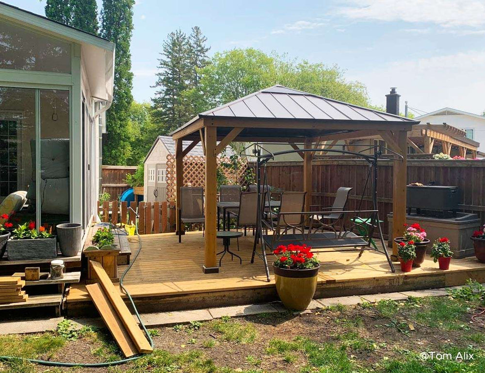 Small Backyard Makeover Ideas on a Budget | Easy Outdoor Upgrades - SUNJOY