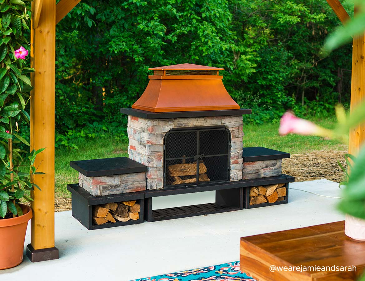 How to Clean a Stone Fireplace (Indoor & Outdoor) - SUNJOY
