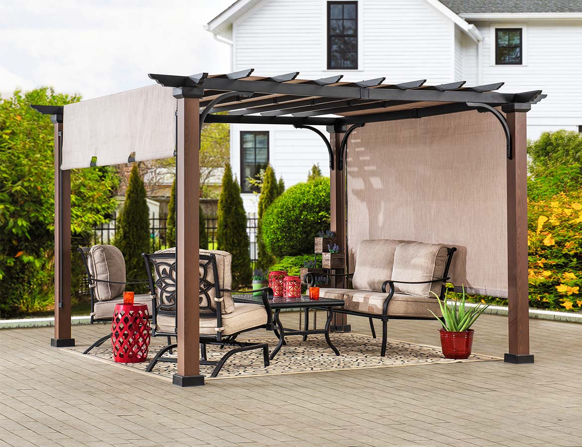 What Is the Point of a Pergola Without a Roof? Explore Benefits - SUNJOY