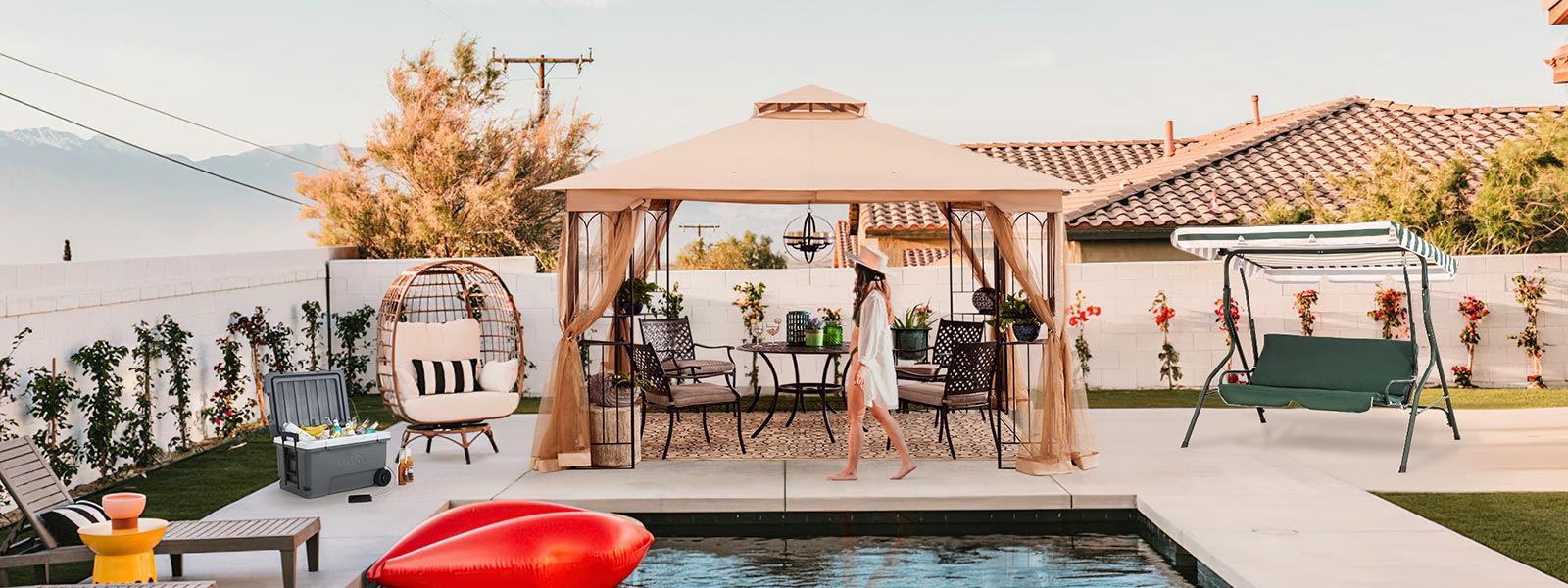 Covered Patio Ideas & Quality Patio Furniture - SUNJOY