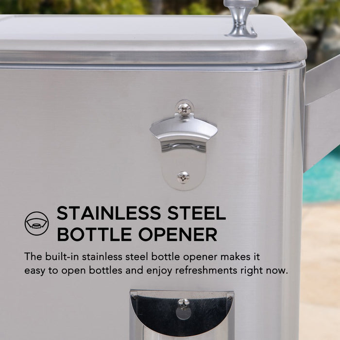 Sunjoy Patio Cooler | Outdoor Patio Cooler | Patio Cooler Cart