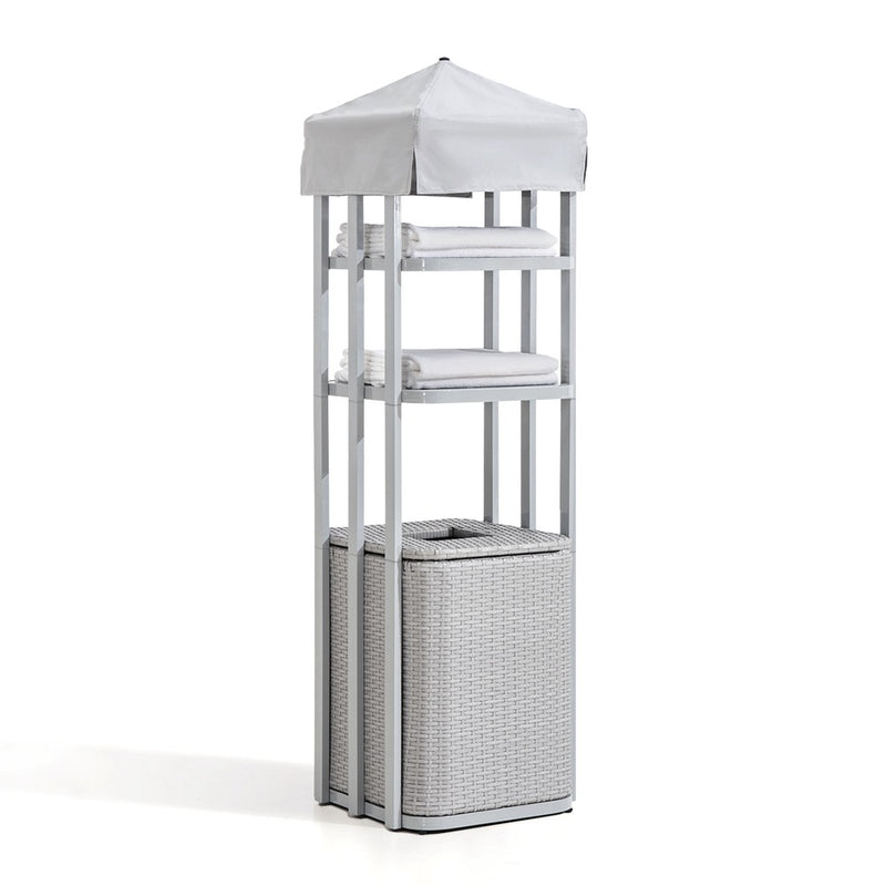 Poolside Towel Storage Valet for Indoor & Outdoor - SUNJOY