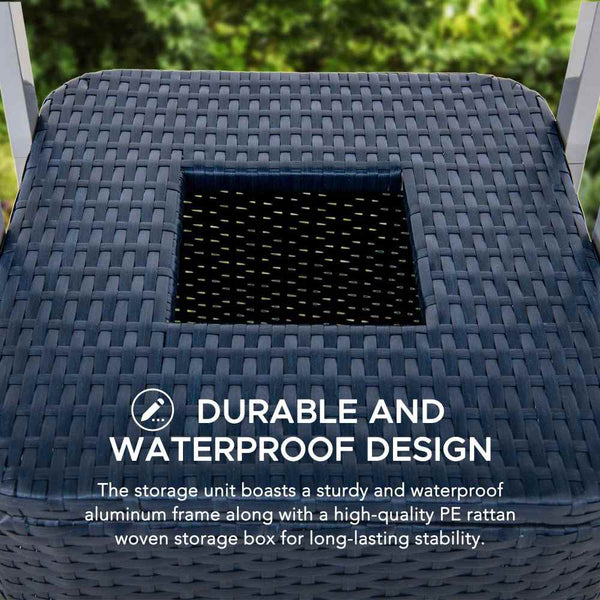 Poolside Towel Storage Valet for Indoor & Outdoor - SUNJOY