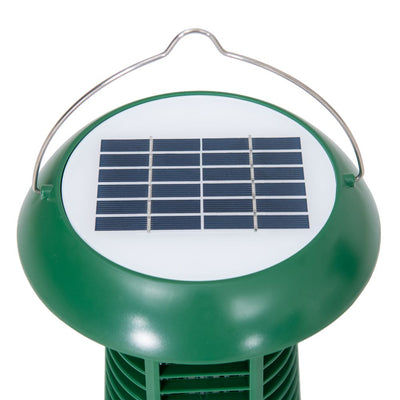 2-in-1 Solar Bug Zapper with UV Light for gnats - SUNJOY