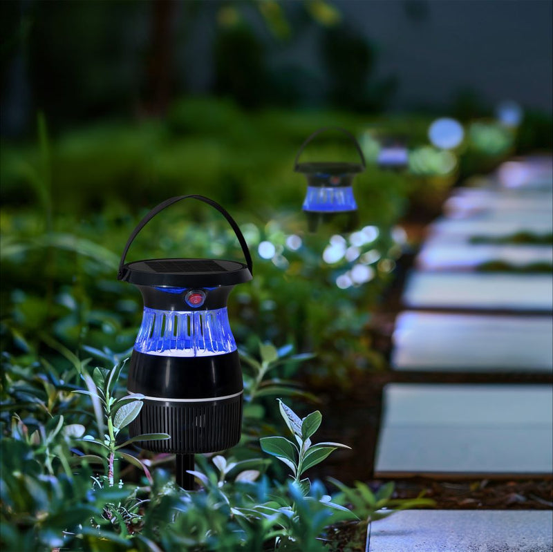 Best Solar Powered Bug Zapper Outdoor with UV Light - SUNJOY