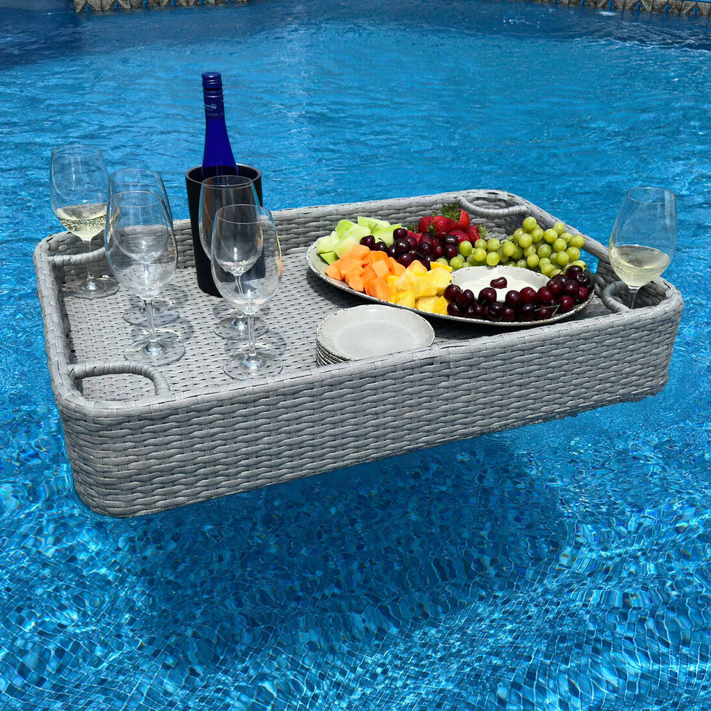 36x24 Floating Pool Tray | Floating Serving Tray - SUNJOY