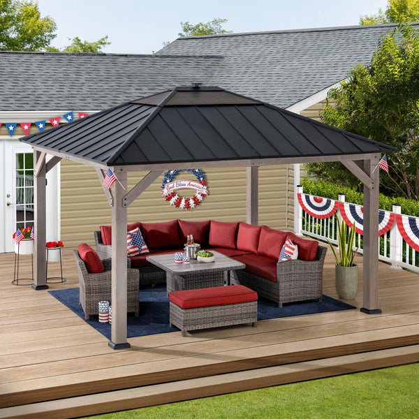 What is a Gazebo? Understanding Outdoor Structures - SUNJOY