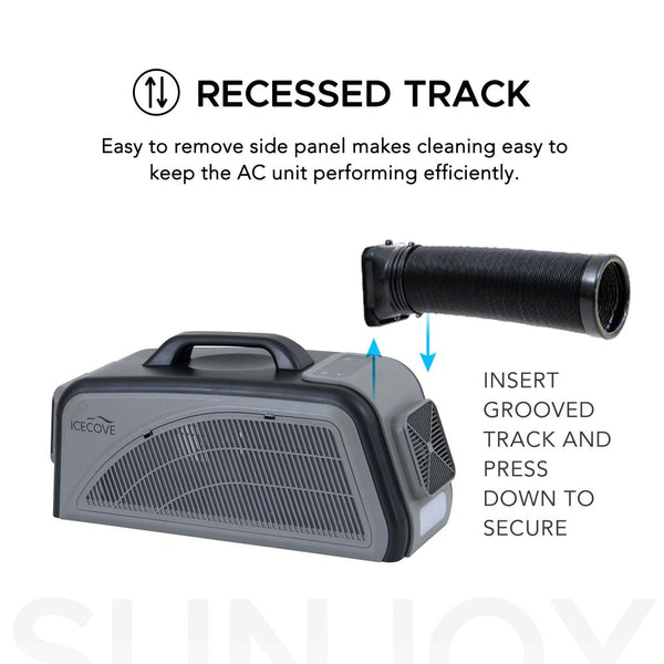 SUNJOY IceCove Portable Air Conditioner with 1 Power Bank for Outdoor