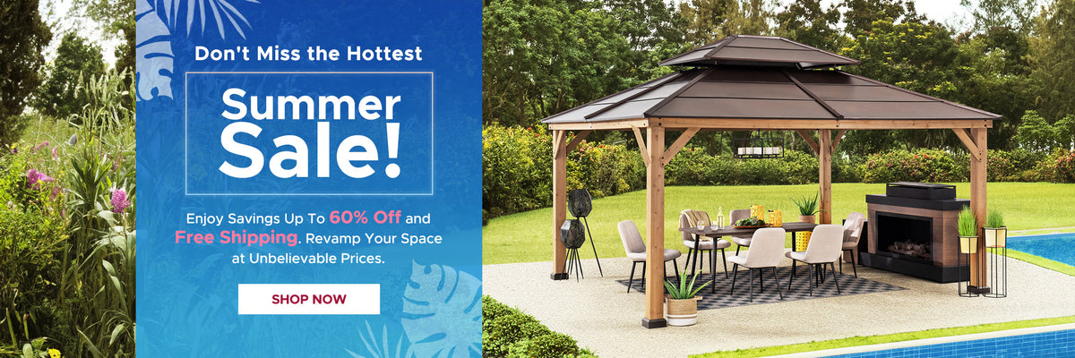 Outdoor Gazebo, Pergola, Fire Pit, Patio Furniture | Sunjoy Group
