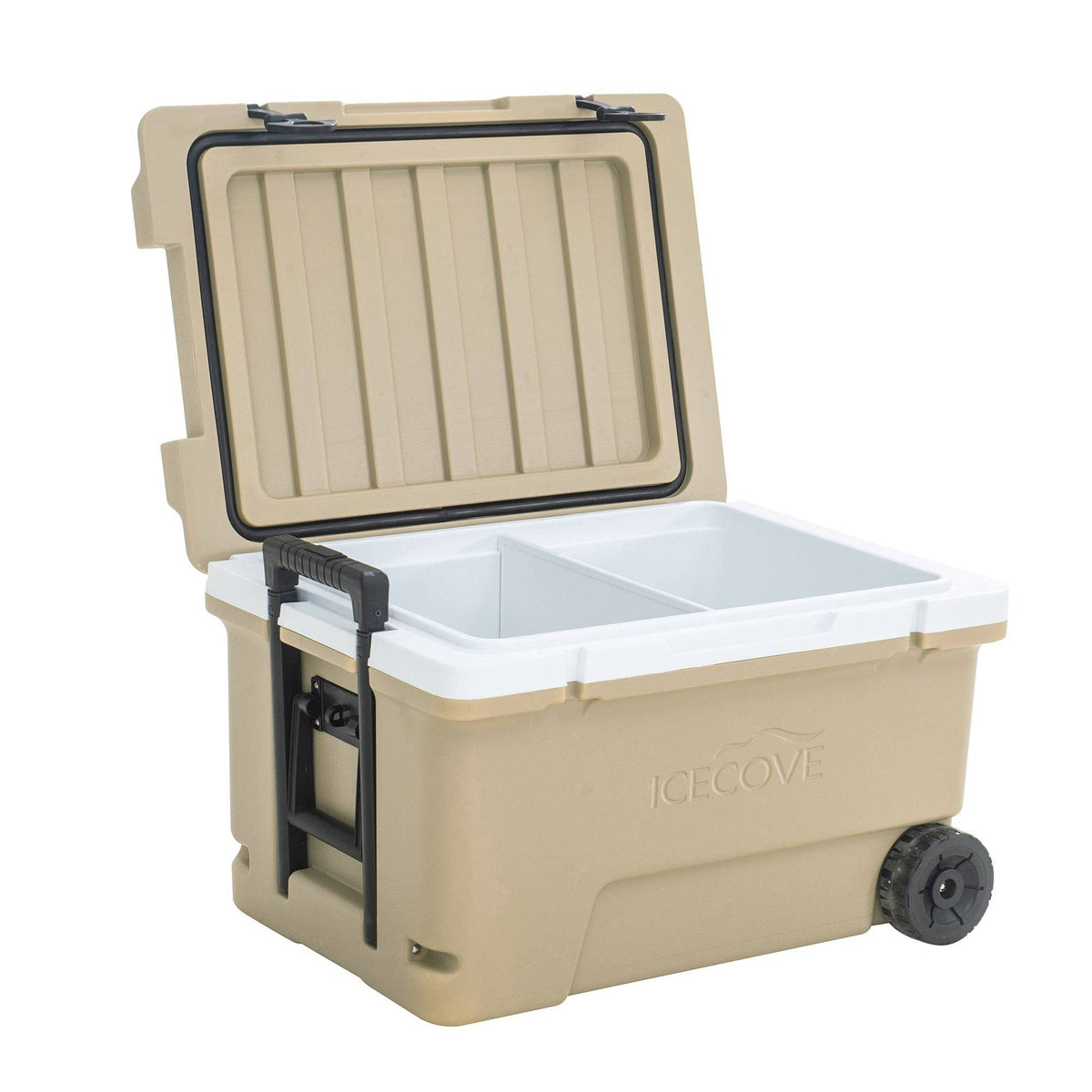 IceCove 60-Quart Best Large Beach Ice Cooler with Wheels and Handle